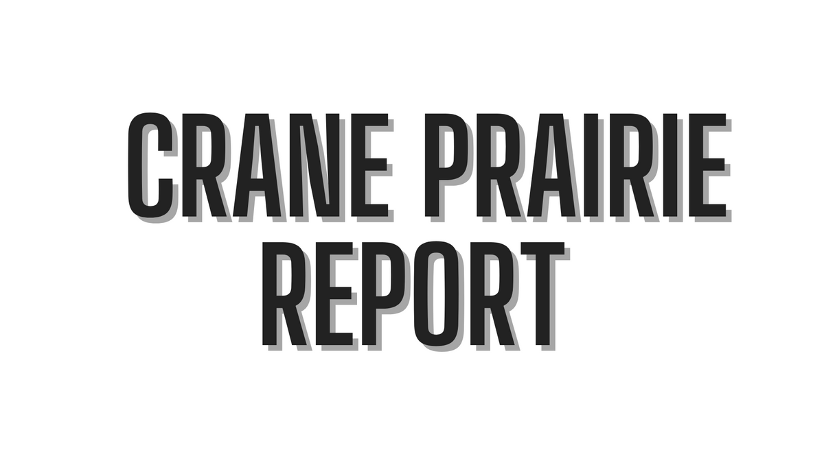 Crane Prairie Report 10/15/21 – Fly and Field Outfitters