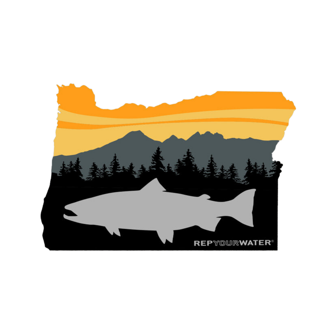 Rep Your Water Oregon Backcountry Sticker – Fly and Field Outfitters
